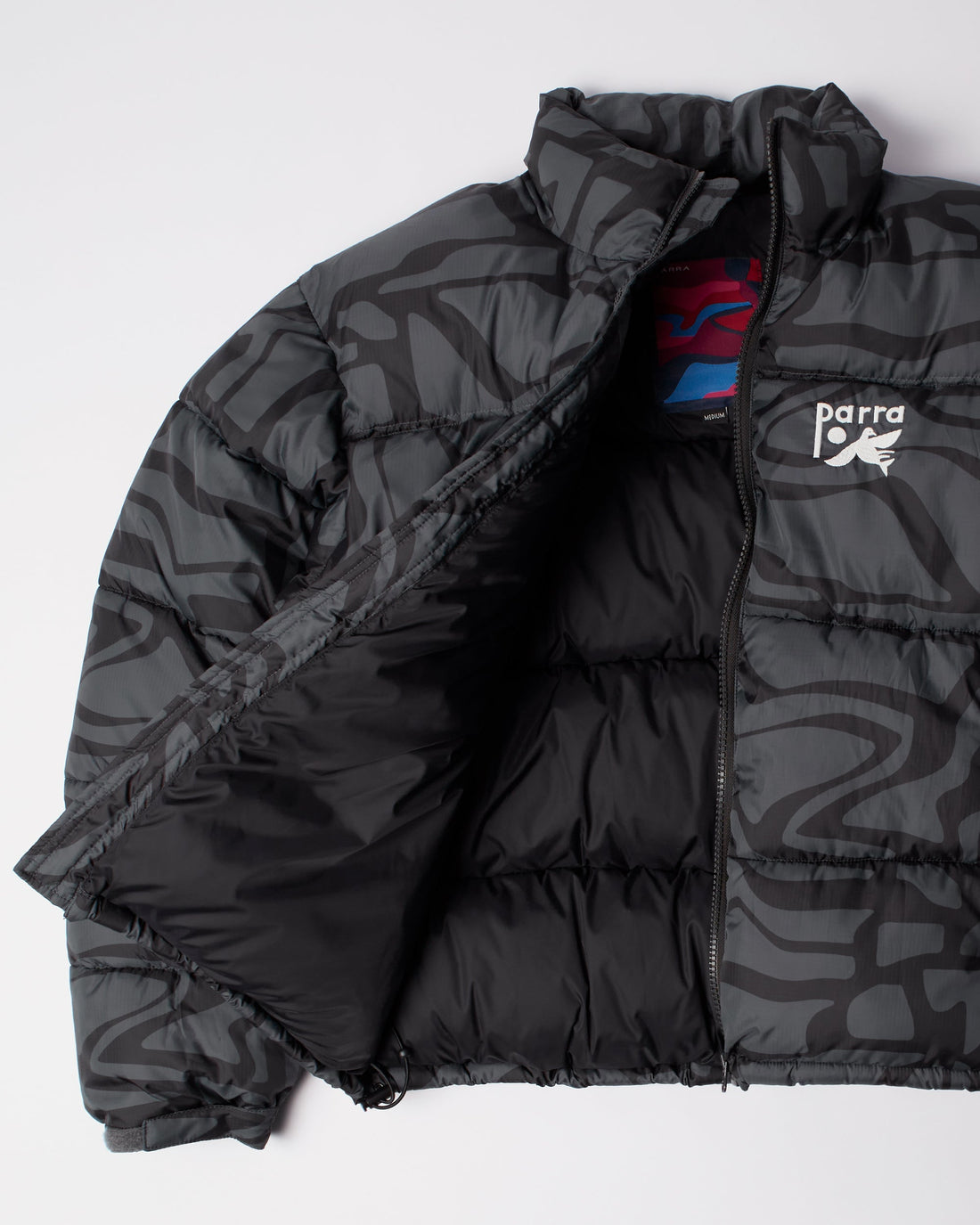 Broken ftp puffer jacket – by Parra USA